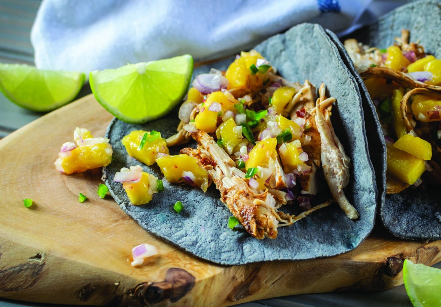 Chicken Tacos with Mango Salsa | Recipe | LifeSource Natural Foods