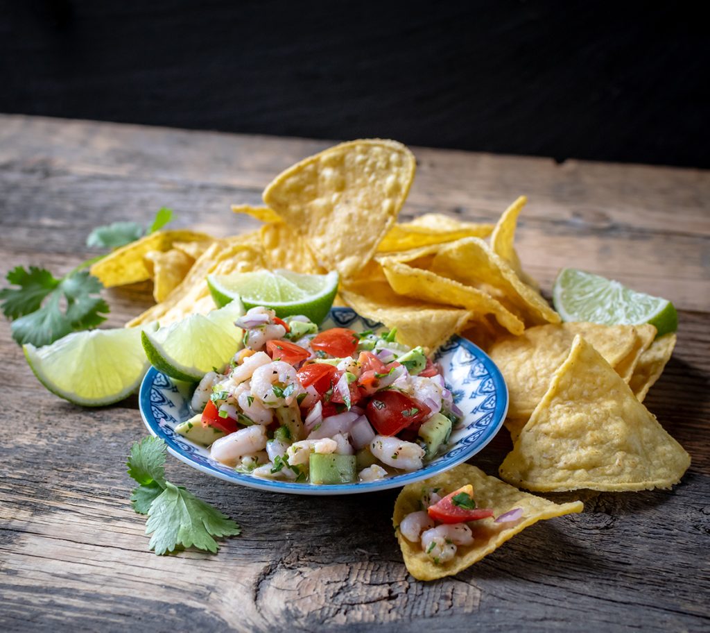 Pink Bay Shrimp Ceviche | Recipe | LifeSource Natural Foods