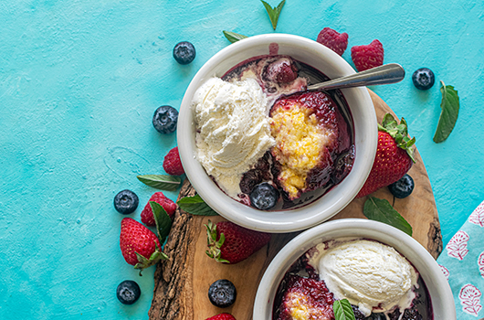 Summer Berry Slump - Recipes - LifeSource Natural Foods